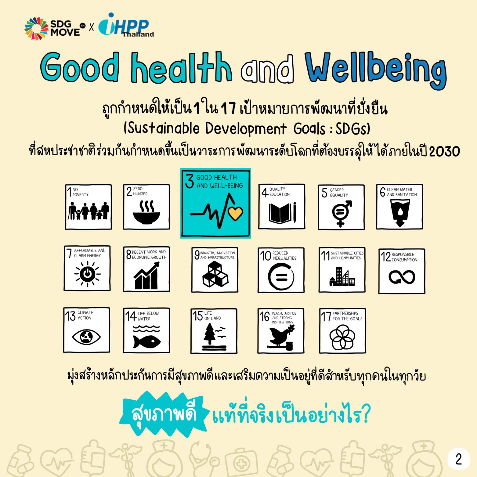 SDG Updates | “Good Health and Well-being: เมื่อนิยามของสุขภาพดี ...