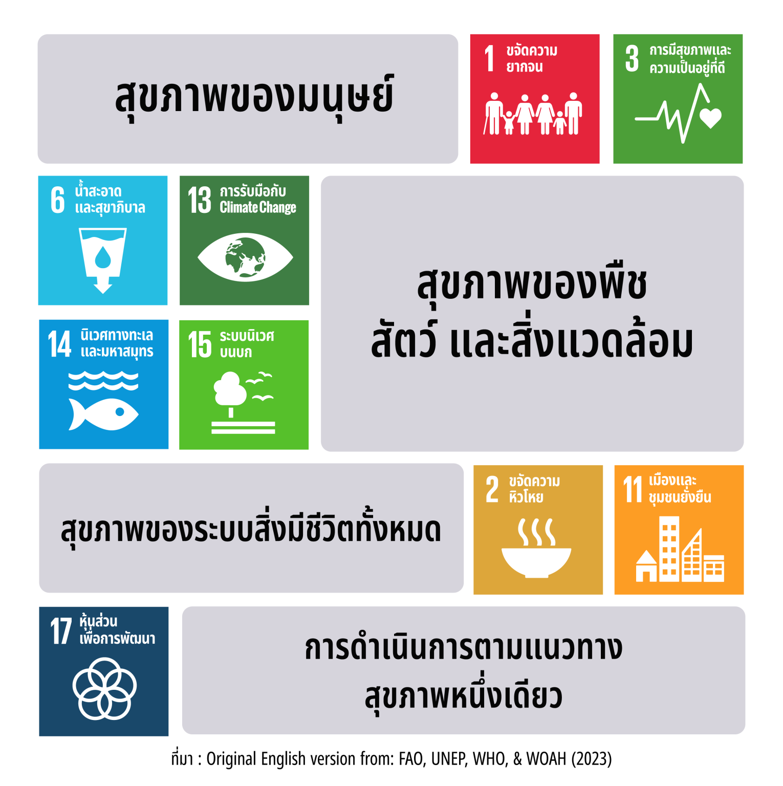 SDG Insights | สุขภาพหนึ่งเดียว (One Health) คืออะไร? แล้วทำไมจึงสำคัญ ...
