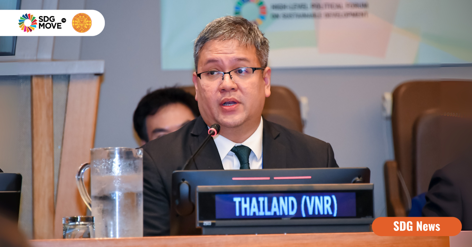 [ข้อความฉบับเต็ม] SDG Move นำเสนอเสียงภาควิชาการและประชาสังคมในรายงาน VNR ประเทศไทย 2025 บนเวที ...